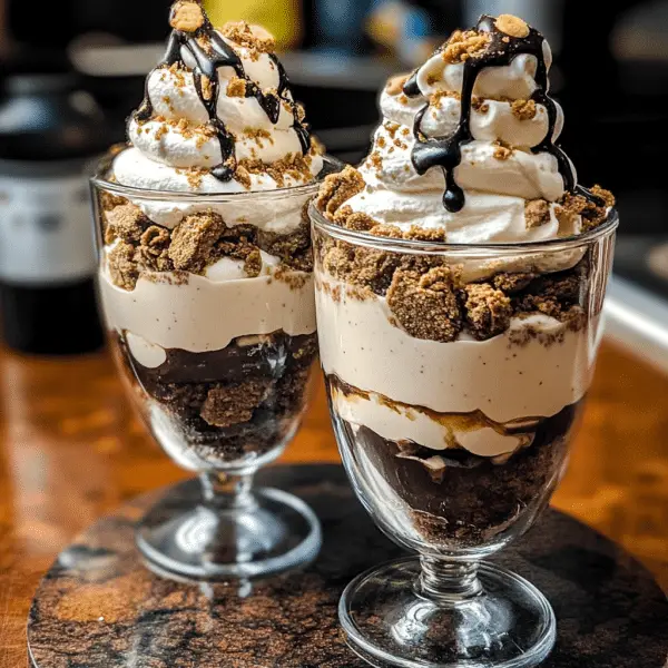 Baileys Cookies and Cream Parfaits - My Tasteful Recipes