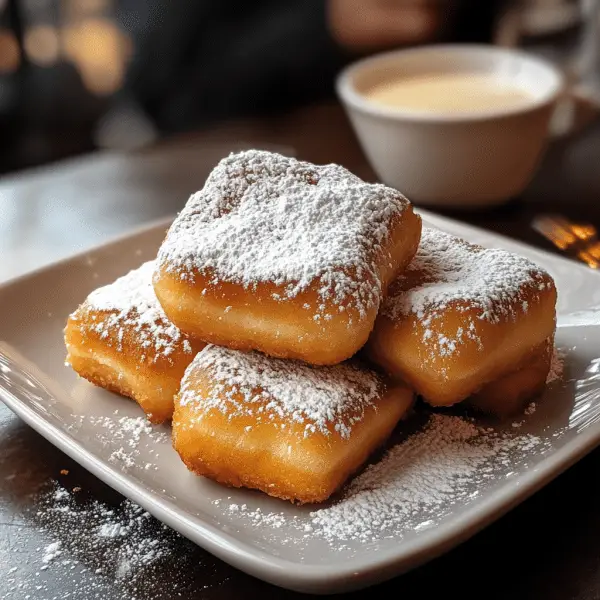 Vanilla French Beignets - My Tasteful Recipes