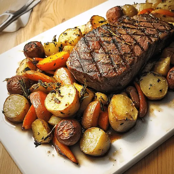 Beef Tenderloin with Roasted Vegetables - My Tasteful Recipes