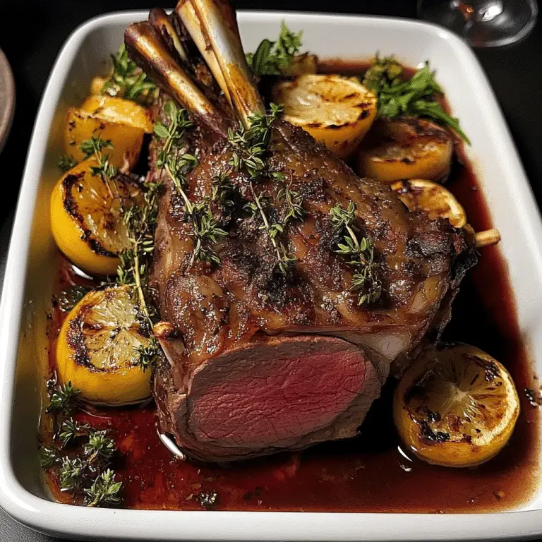 California Roast Lamb - My Tasteful Recipes