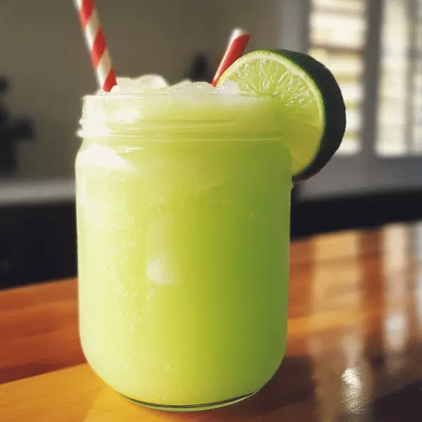 Frozen Limeade Punch - My Tasteful Recipes