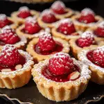 Mini Raspberry Almond Tarts - My Tasteful Recipes