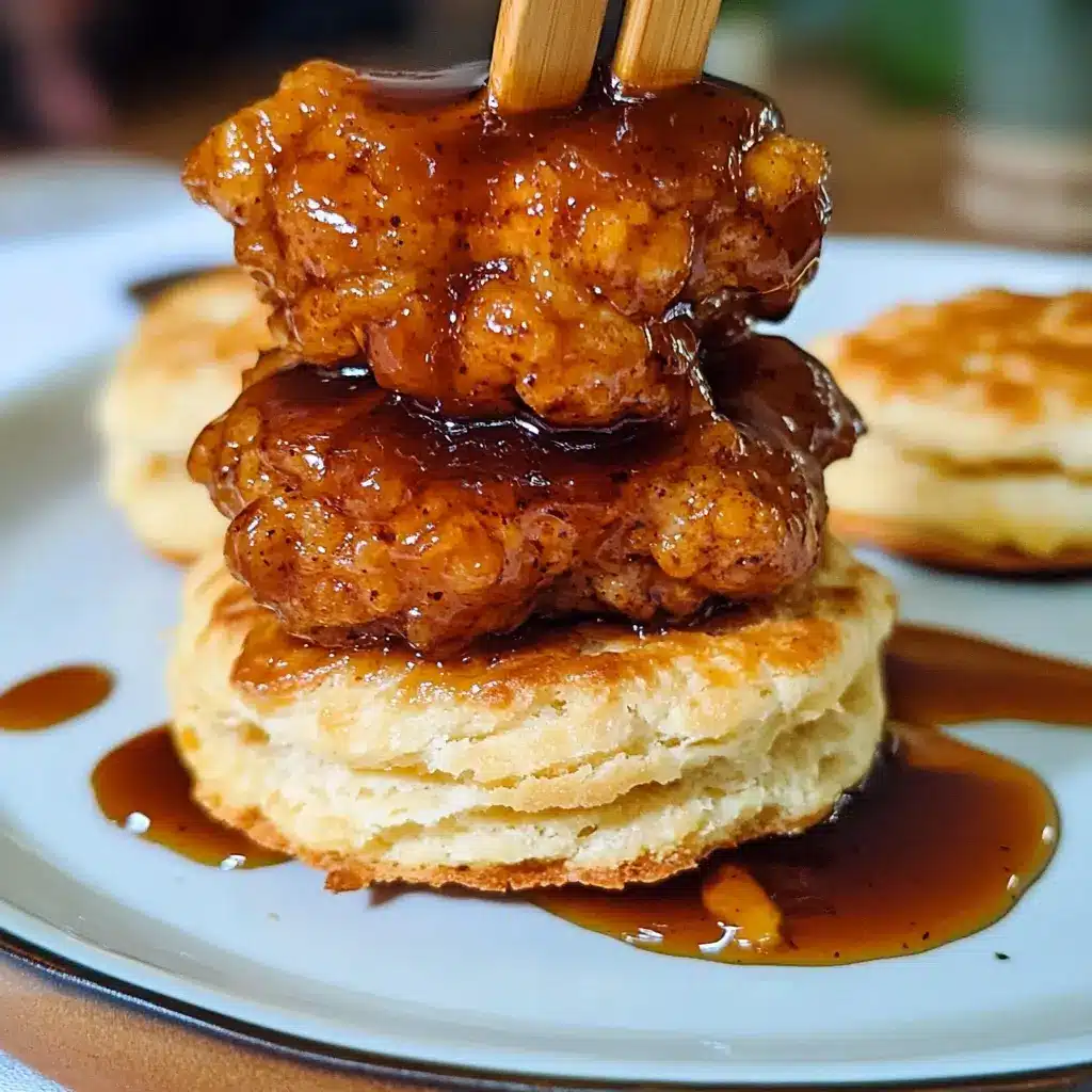 Hot Honey Chicken Biscuits Recipe - My Tasteful Recipes