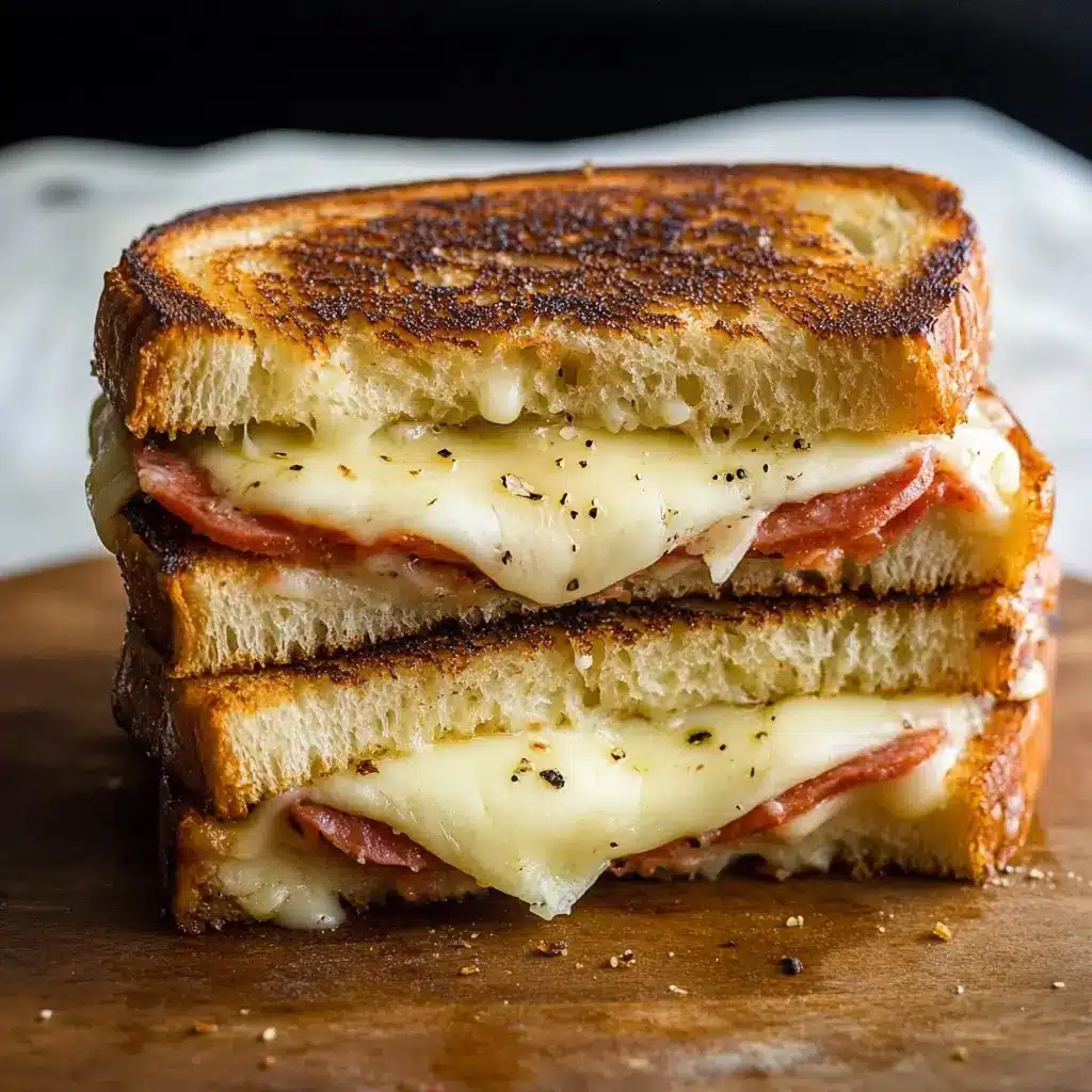 Provolone Grilled Cheese Sandwich Recipe - My Tasteful Recipes