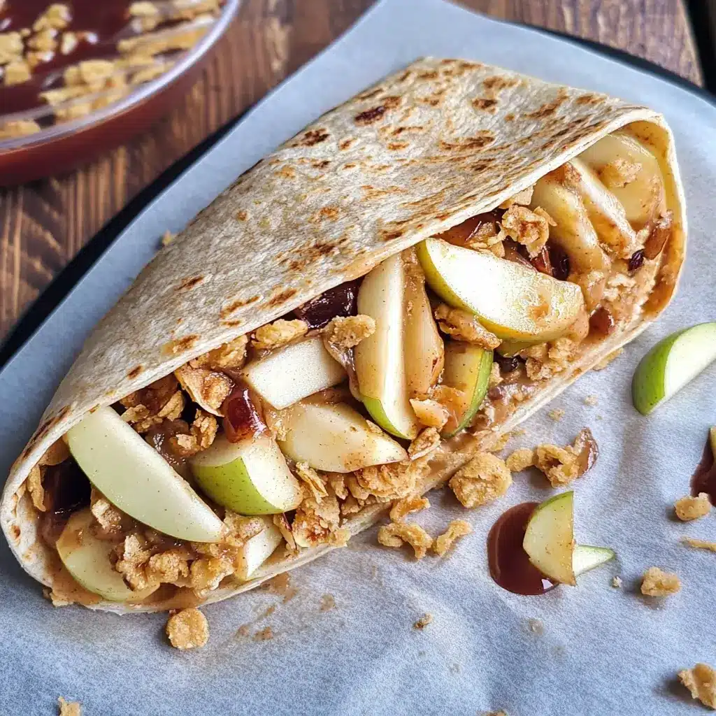 Apple-Dapple Crunch Wrap Supreme Recipe - My Tasteful Recipes