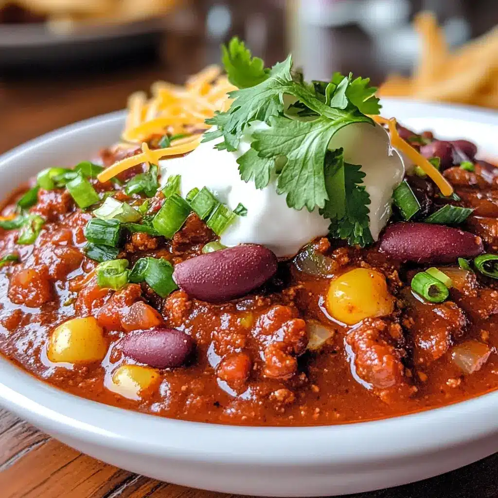 Best Thick Chili Recipe - My Tasteful Recipes