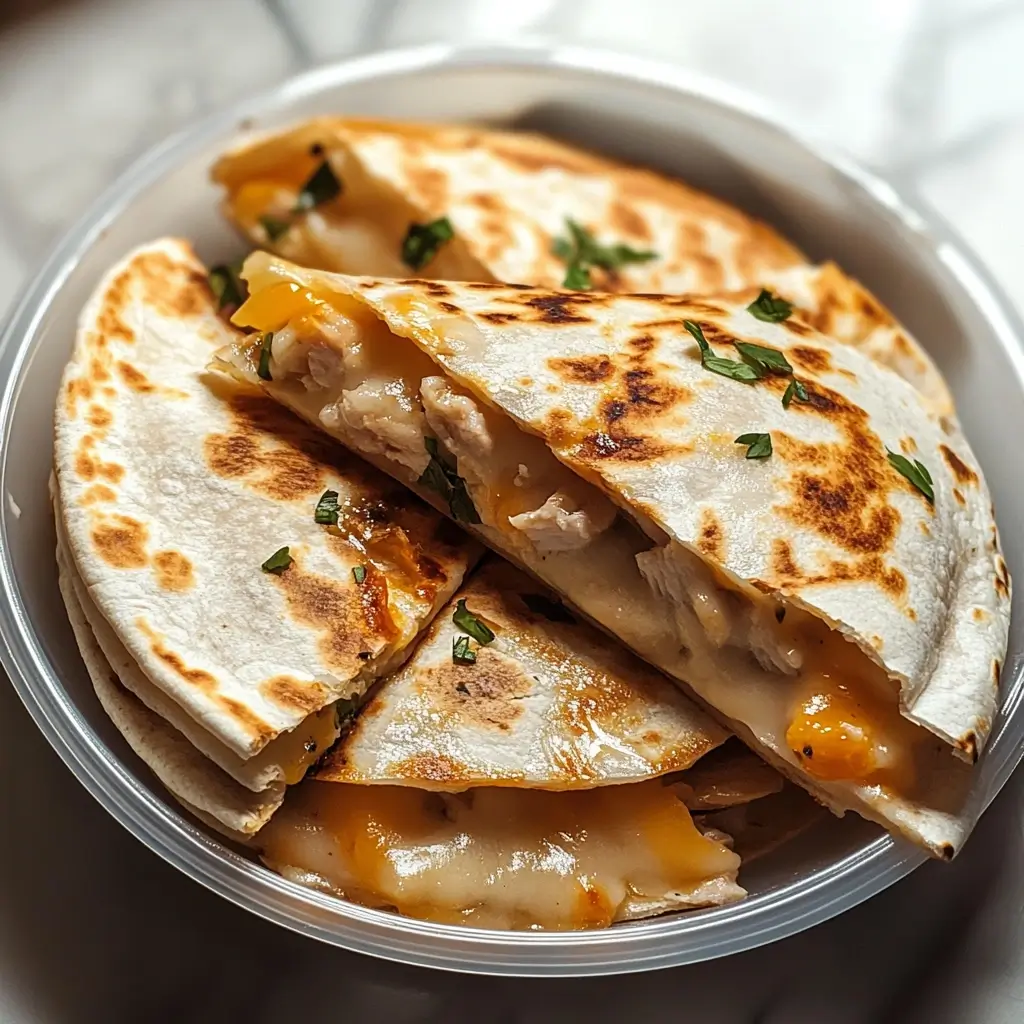 Turkey and Cheese Quesadilla Recipe - My Tasteful Recipes