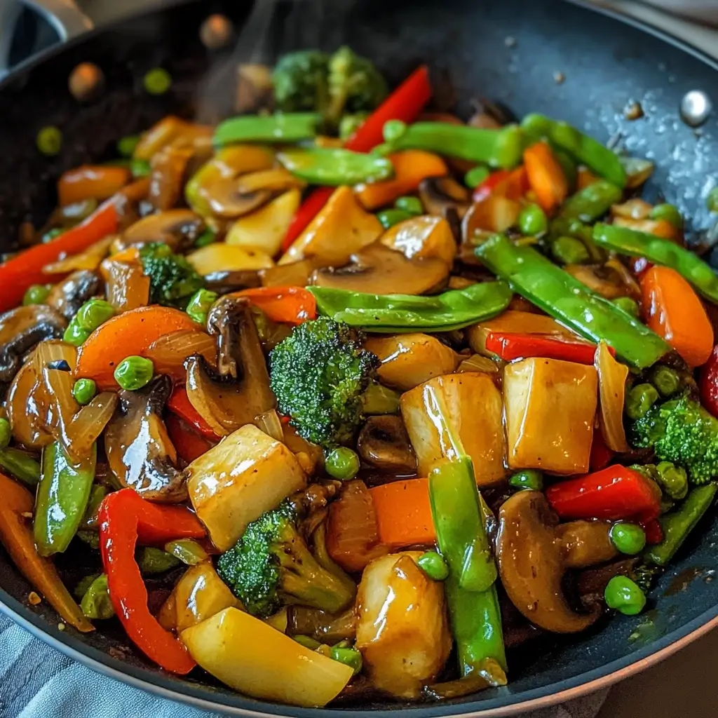 Quick & Healthy Vegetable Stir Fry Recipe - My Tasteful Recipes