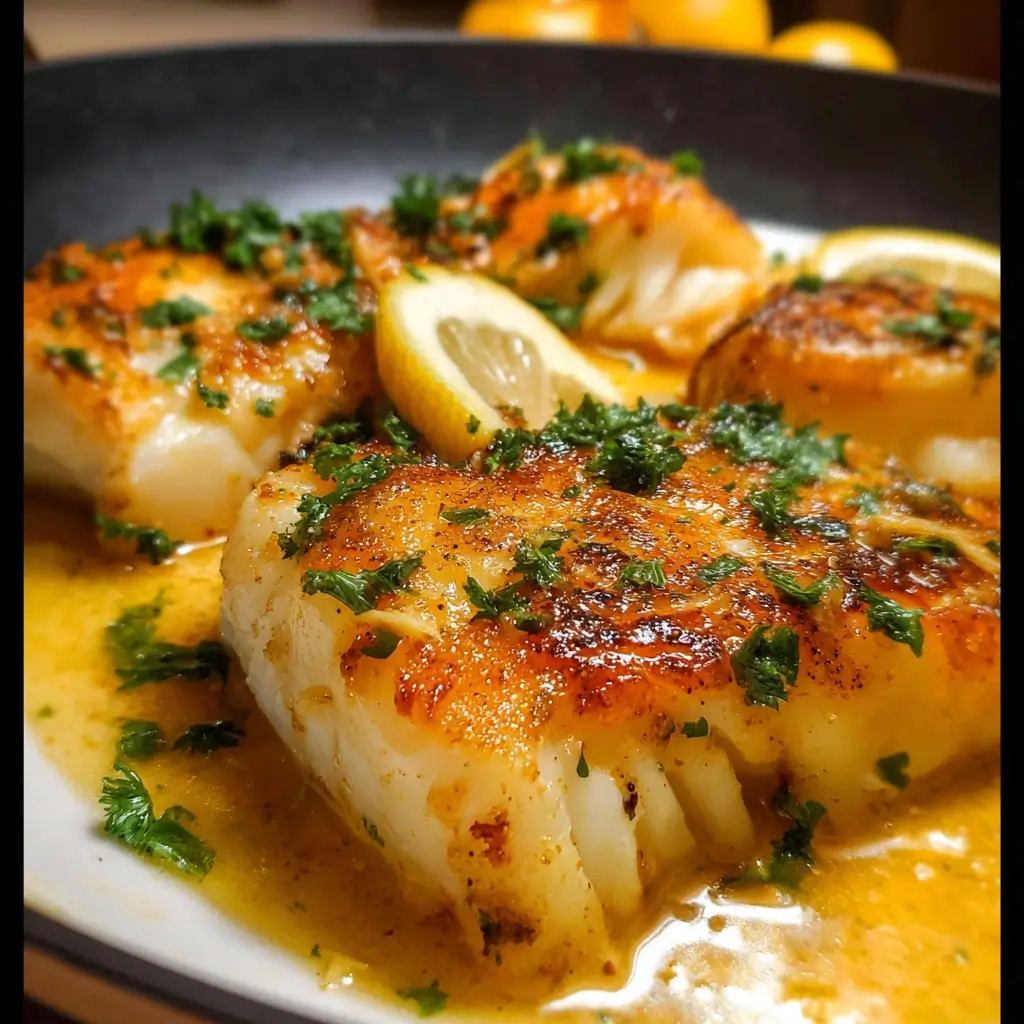 20-Minute Buttered Cod Recipe - My Tasteful Recipes