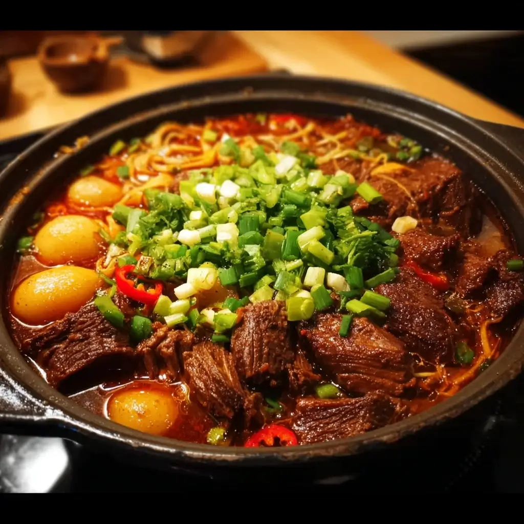 Chilli Beef Hotpot Recipe - My Tasteful Recipes