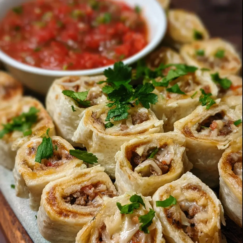 Mexican Burrito Roll Ups Recipe - My Tasteful Recipes