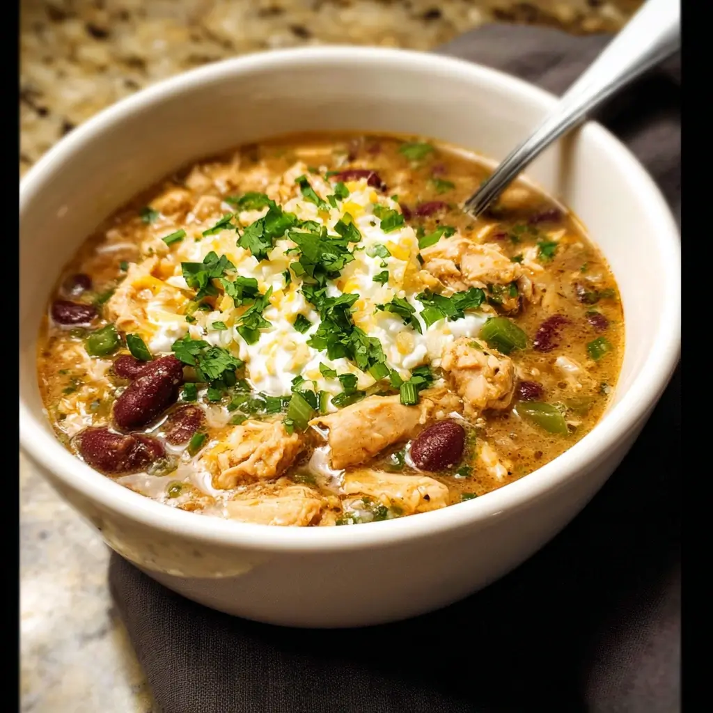 Poblano Chicken Chili Recipe - My Tasteful Recipes
