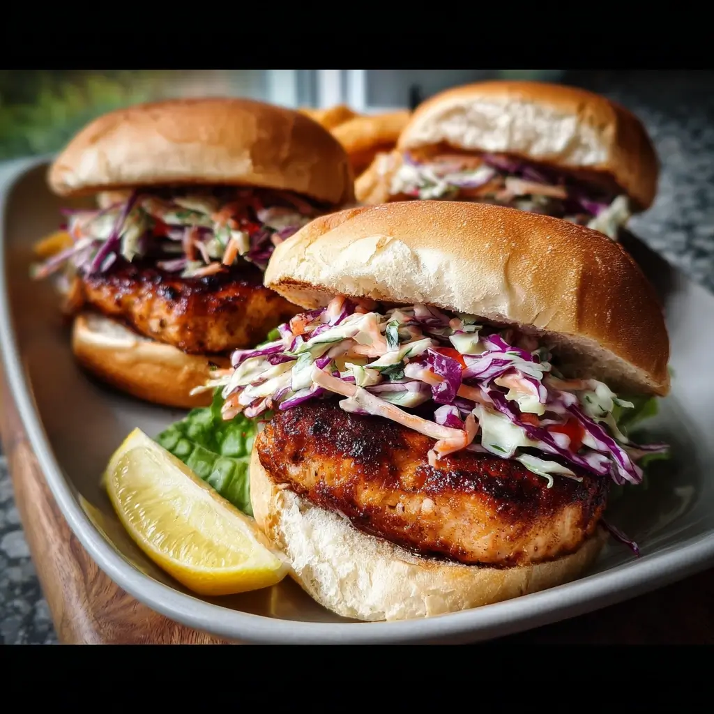 Salmon Burger Recipe - My Tasteful Recipes