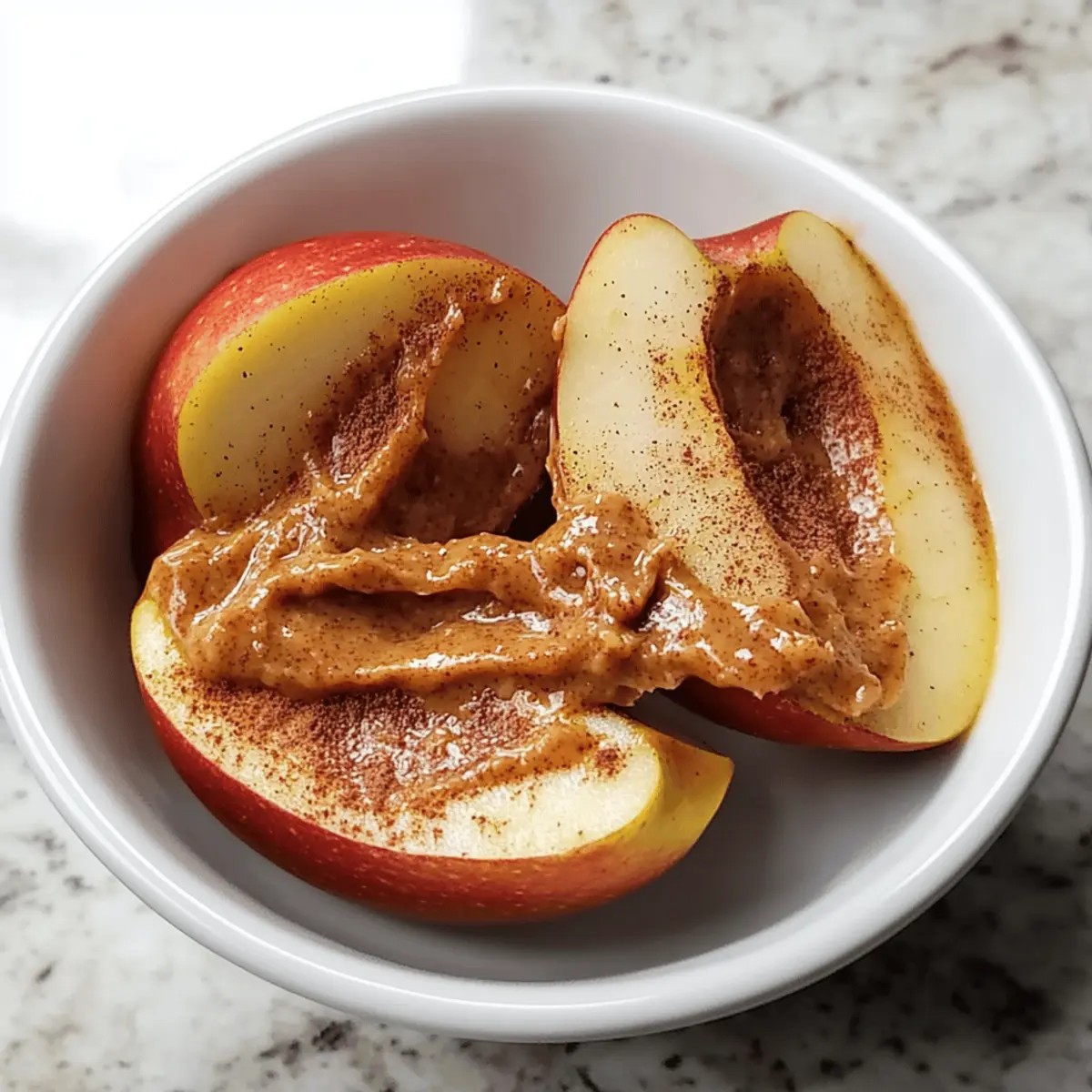 Easy Irresistible Apple with Cinnamon Almond Butter Snack Idea - My ...