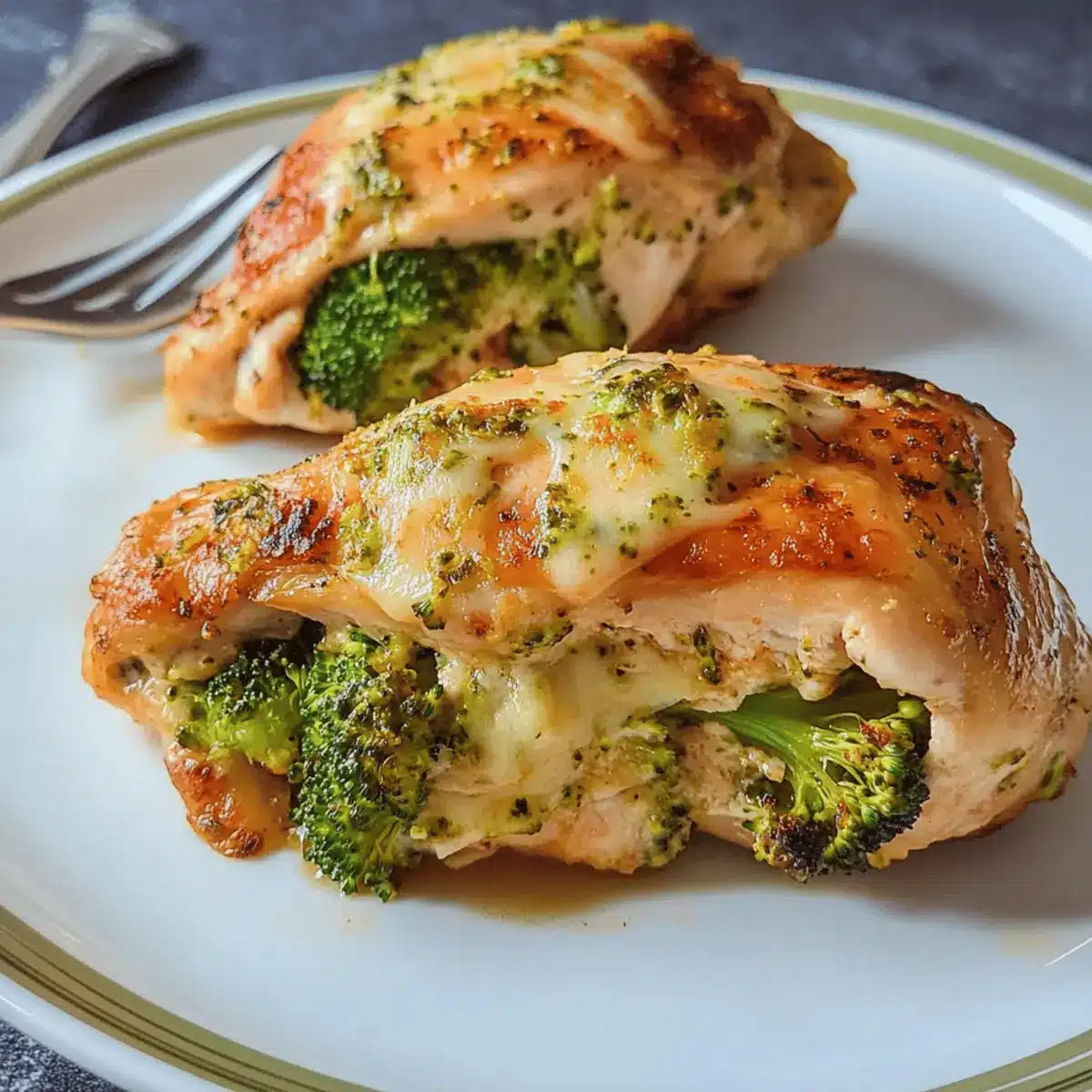 Easy Broccoli Cheddar Stuffed Chicken That Melts in Your Mouth - My ...