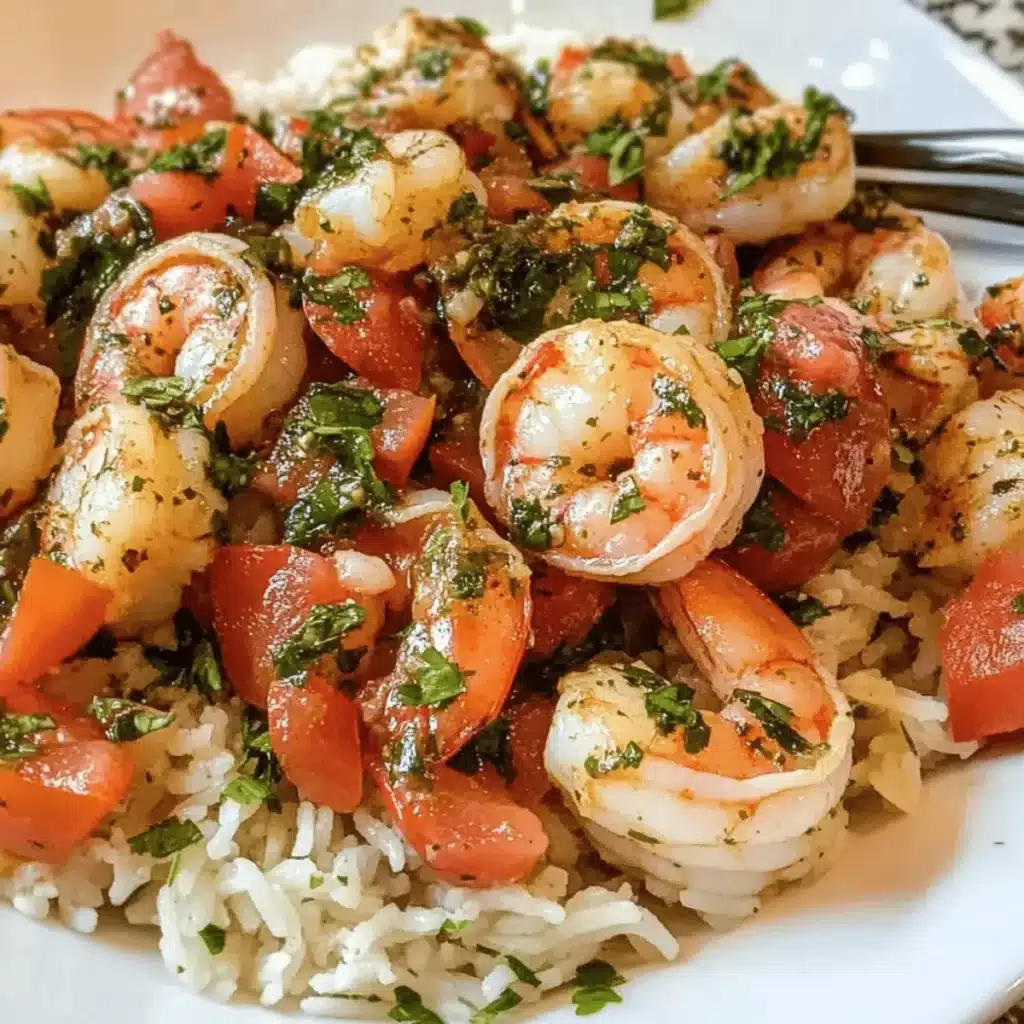 Easy 20-Minute Chimichurri Shrimp With Juicy Tomatoes Delight - My ...
