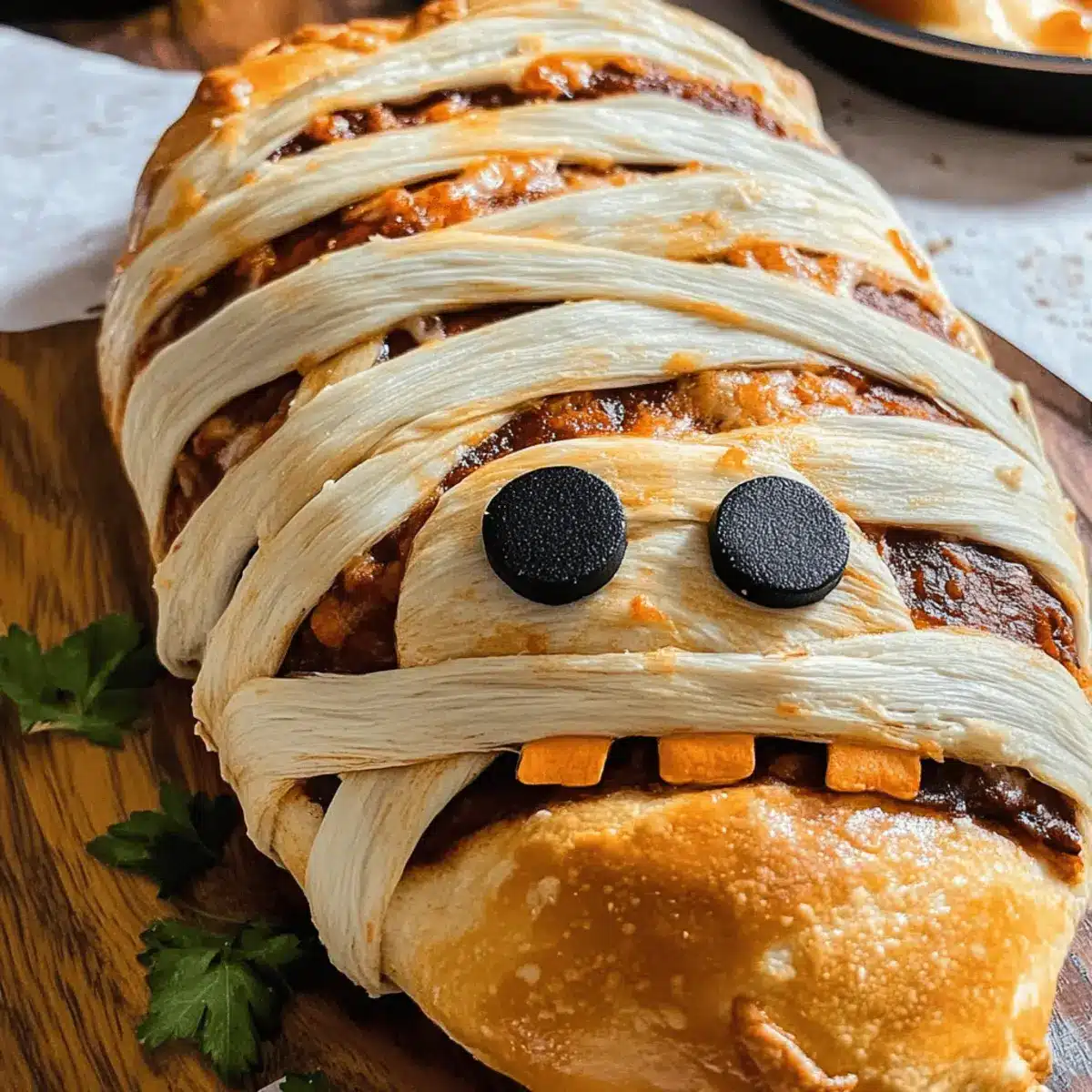 Easy Halloween Mummy Stromboli Recipe That Will Wow Your Guests - My ...