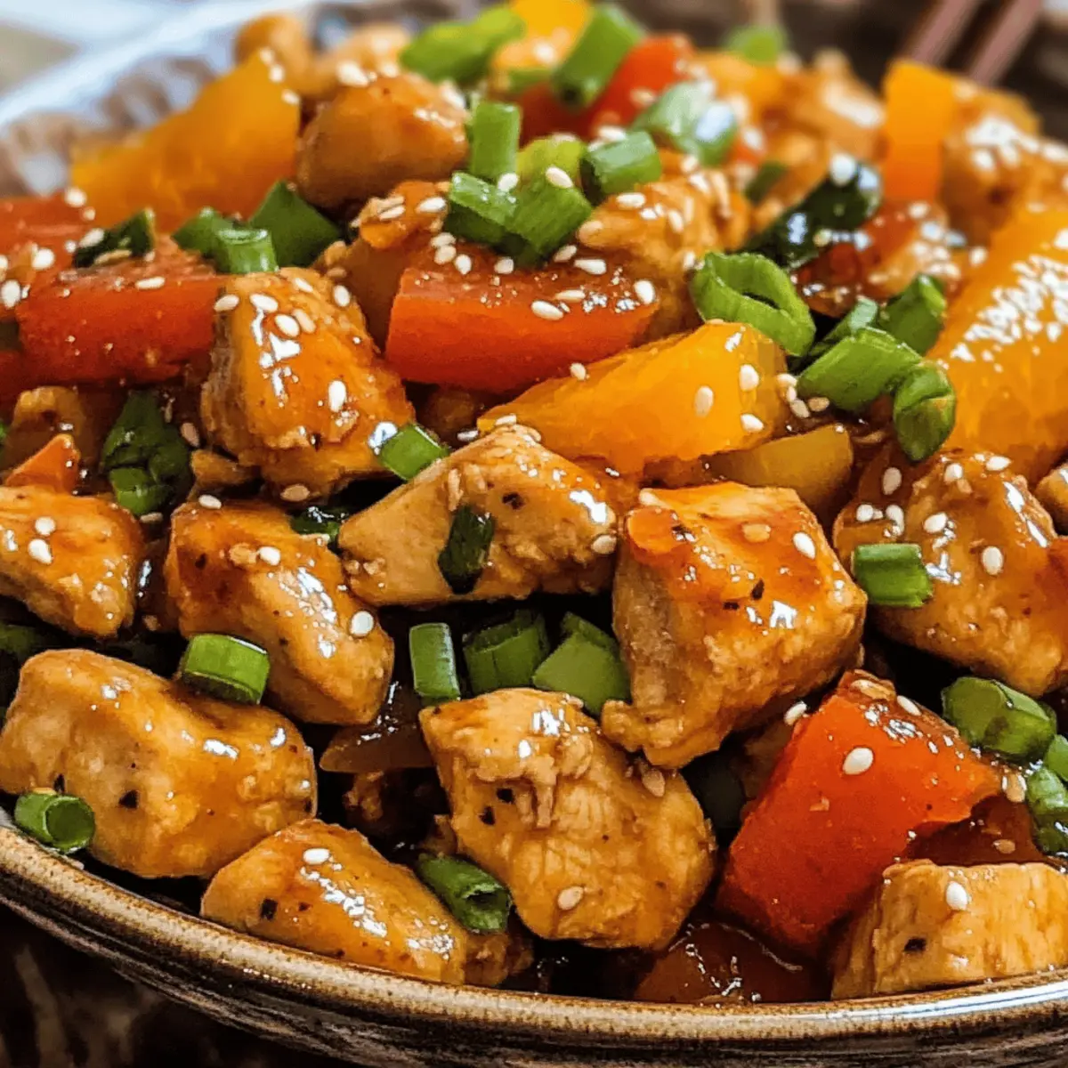 Easy Spicy Tangerine Chicken Stir Fry with Bold Zesty Flavor - My ...