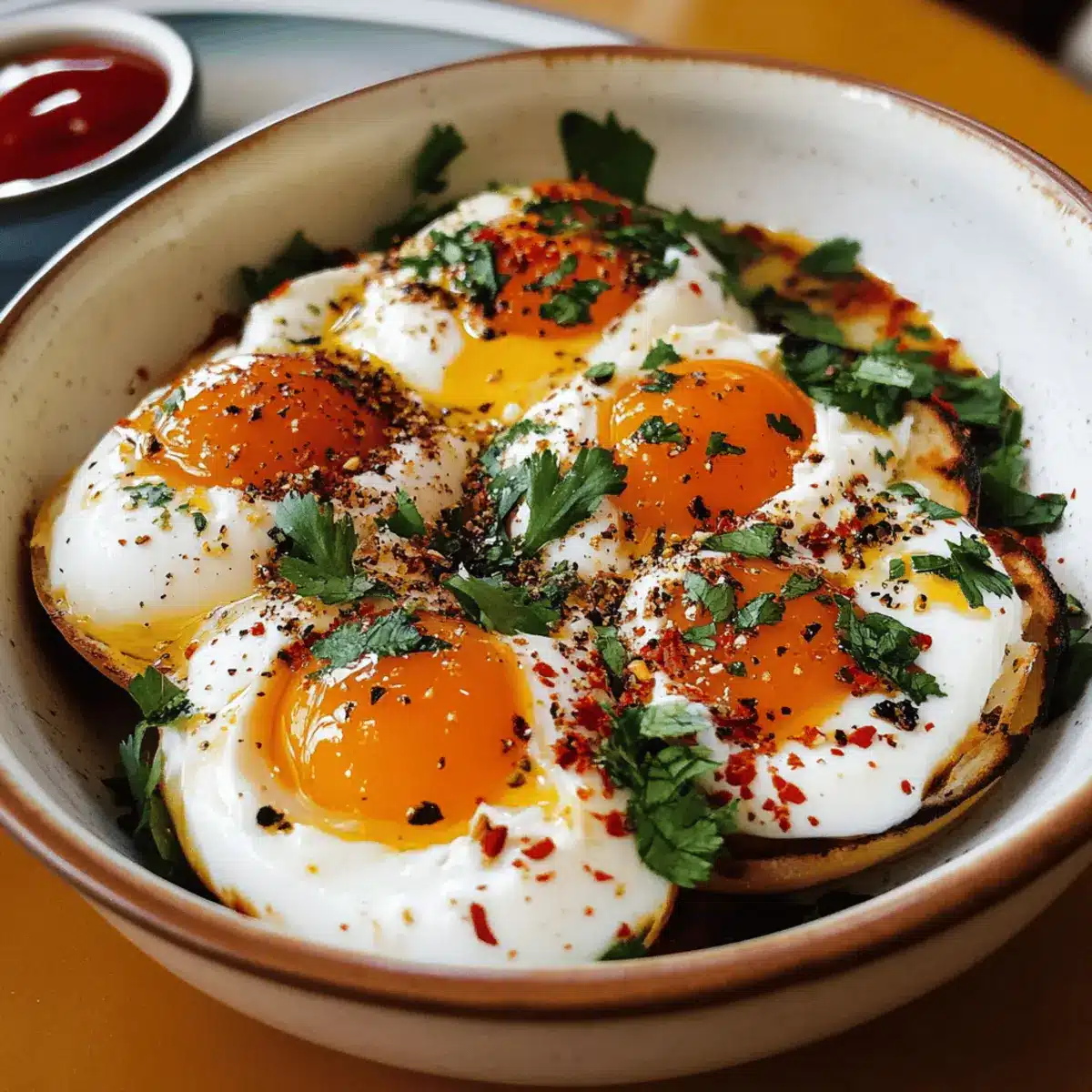 Easy Turkish Inspired Eggs – Cilbir with Creamy Yogurt Bliss - My ...
