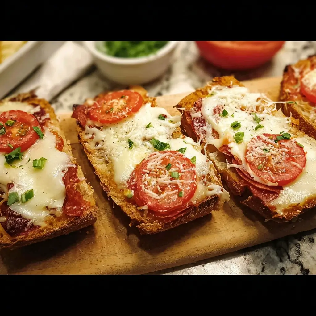 Easy French Bread Pizza Recipe - My Tasteful Recipes