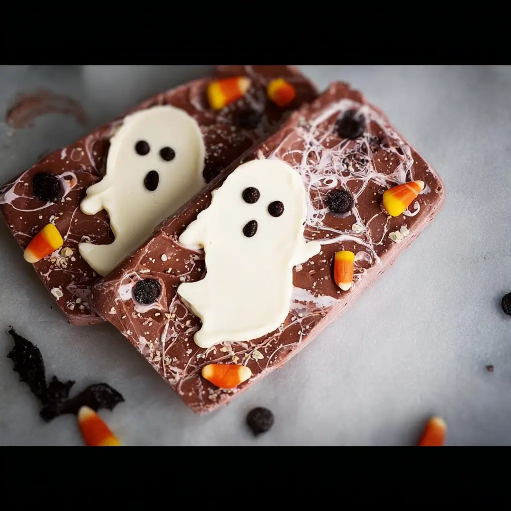 Delicious Halloween Ghost Bark Recipe - My Tasteful Recipes