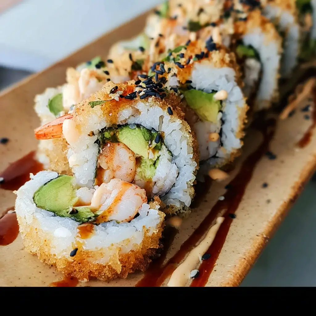 Homemade Shrimp Tempura Roll Recipe - My Tasteful Recipes