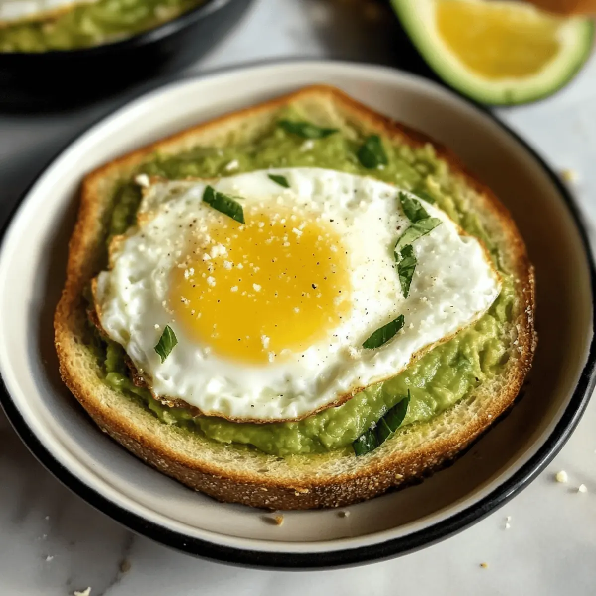Easy Avocado Egg Toast Recipe That Will Brighten Your Mornings - My ...
