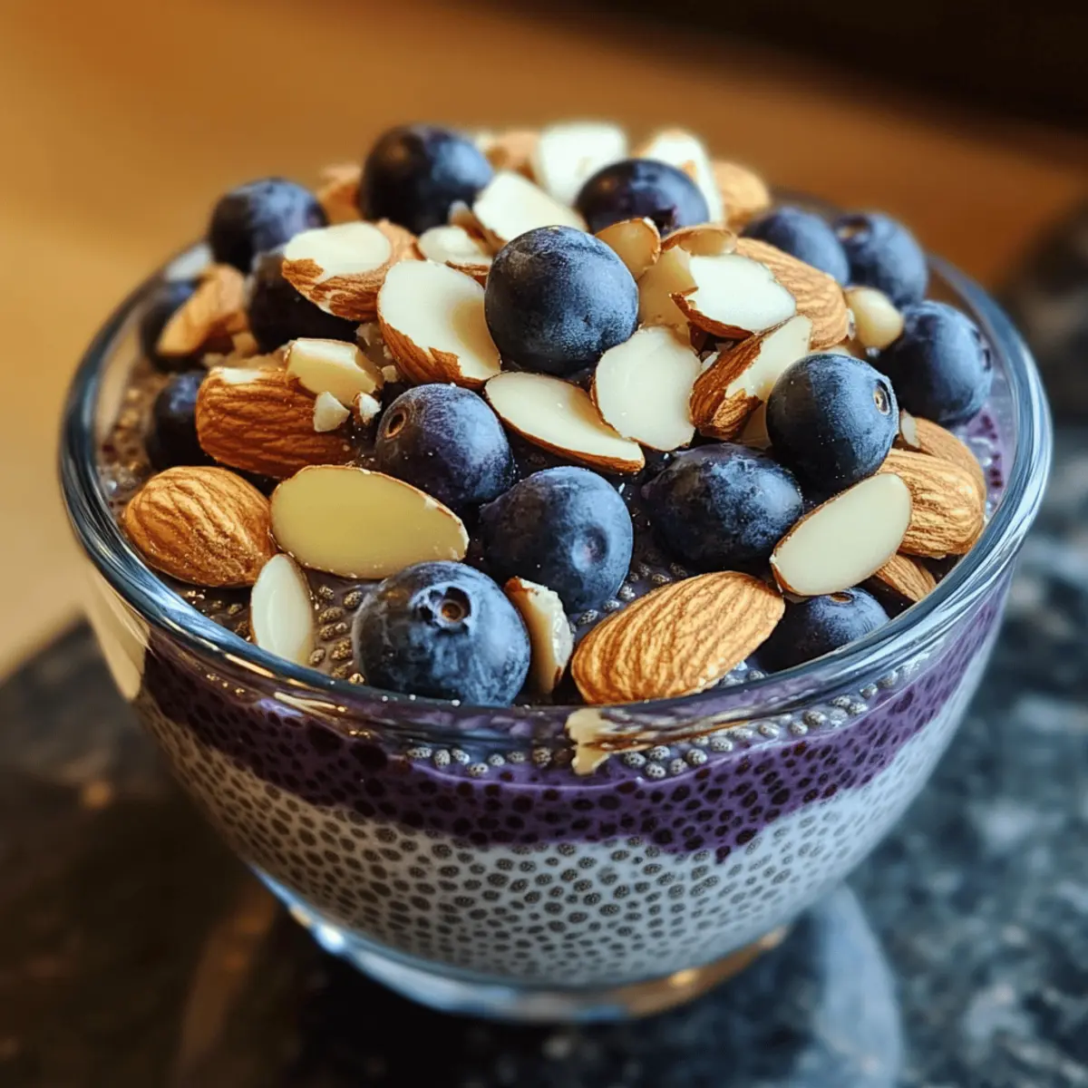 Easy Blueberry Almond Chia Pudding That Boosts Your Morning Mood - My ...