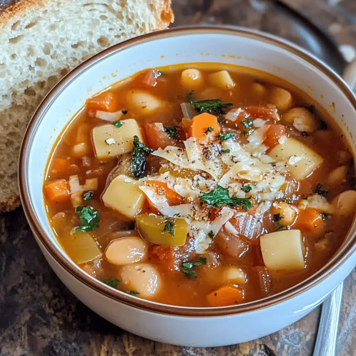 Easy Crockpot Minestrone Soup Recipe That Warms Your Soul - My Tasteful ...
