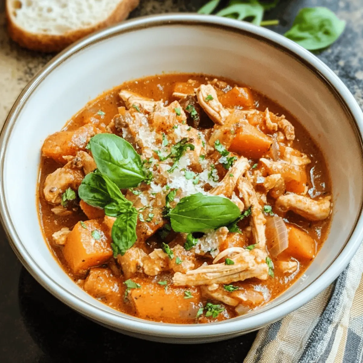 Easy Crockpot Sweet Potato and Turkey Stew for Cozy Dinners - My ...