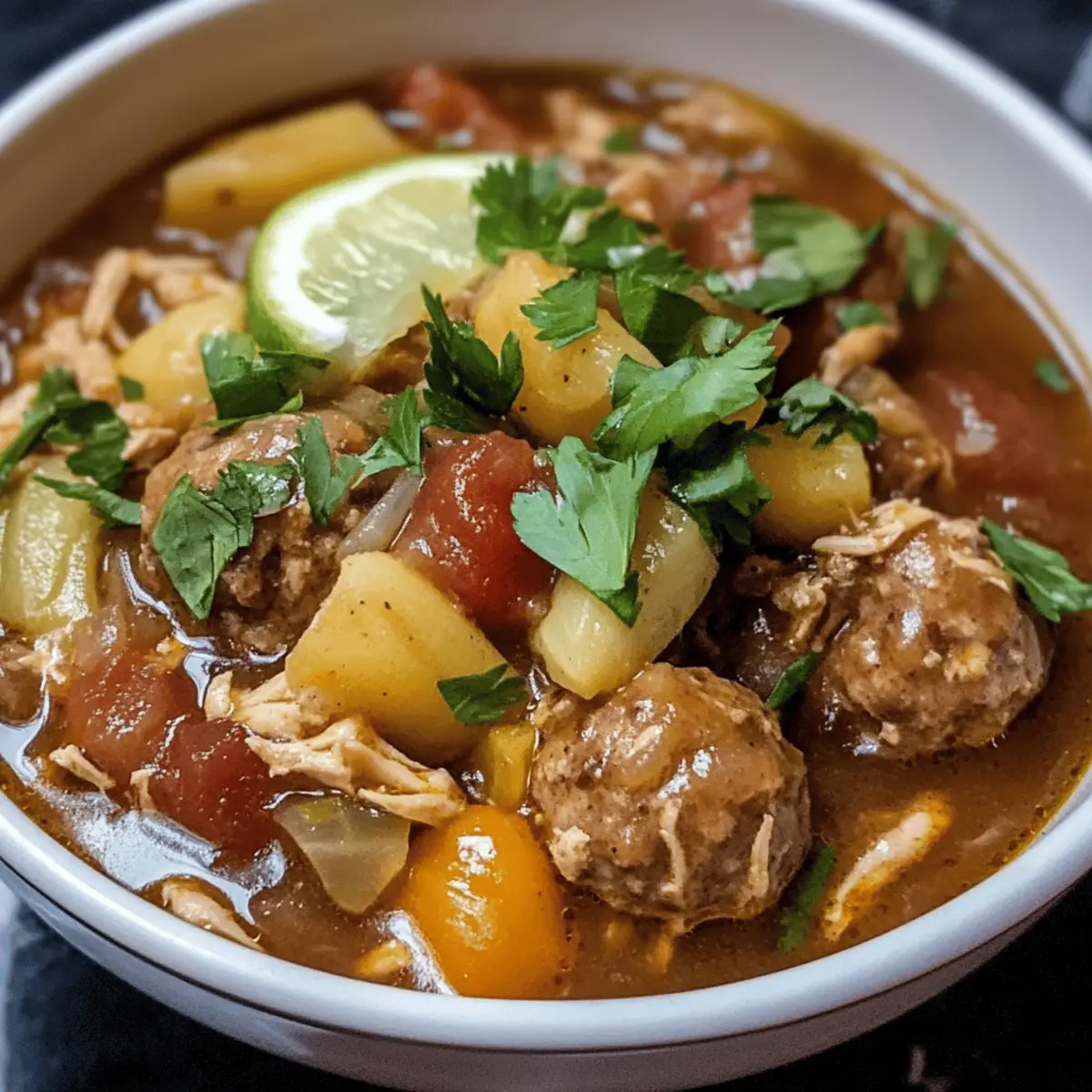 Easy Crockpot Turkey Meatball Stew That Warms Your Soul - My Tasteful ...