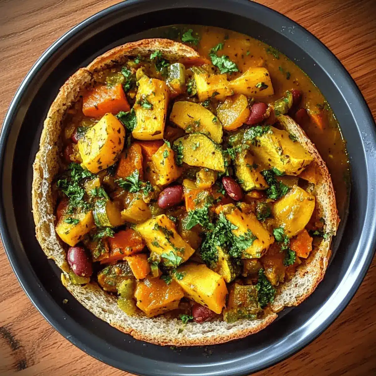 Easy Crockpot Vegetable & Bean Stew Recipe for Cozy Nights - My ...