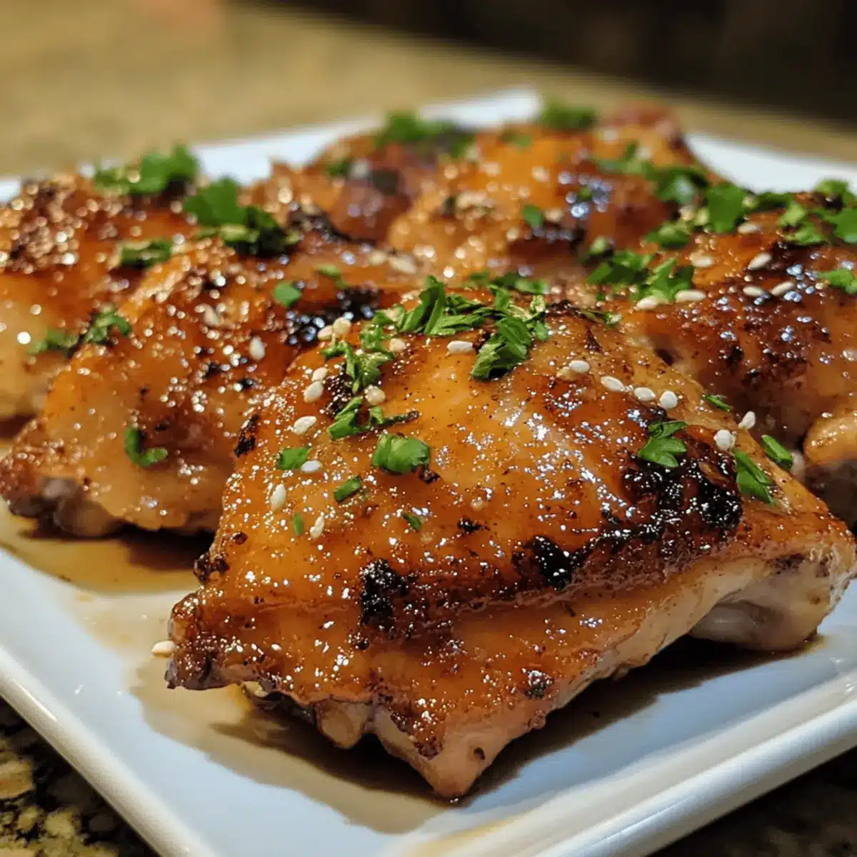 Easy Honey Ginger Chicken Thighs with Juicy, Bold Flavors - My Tasteful ...