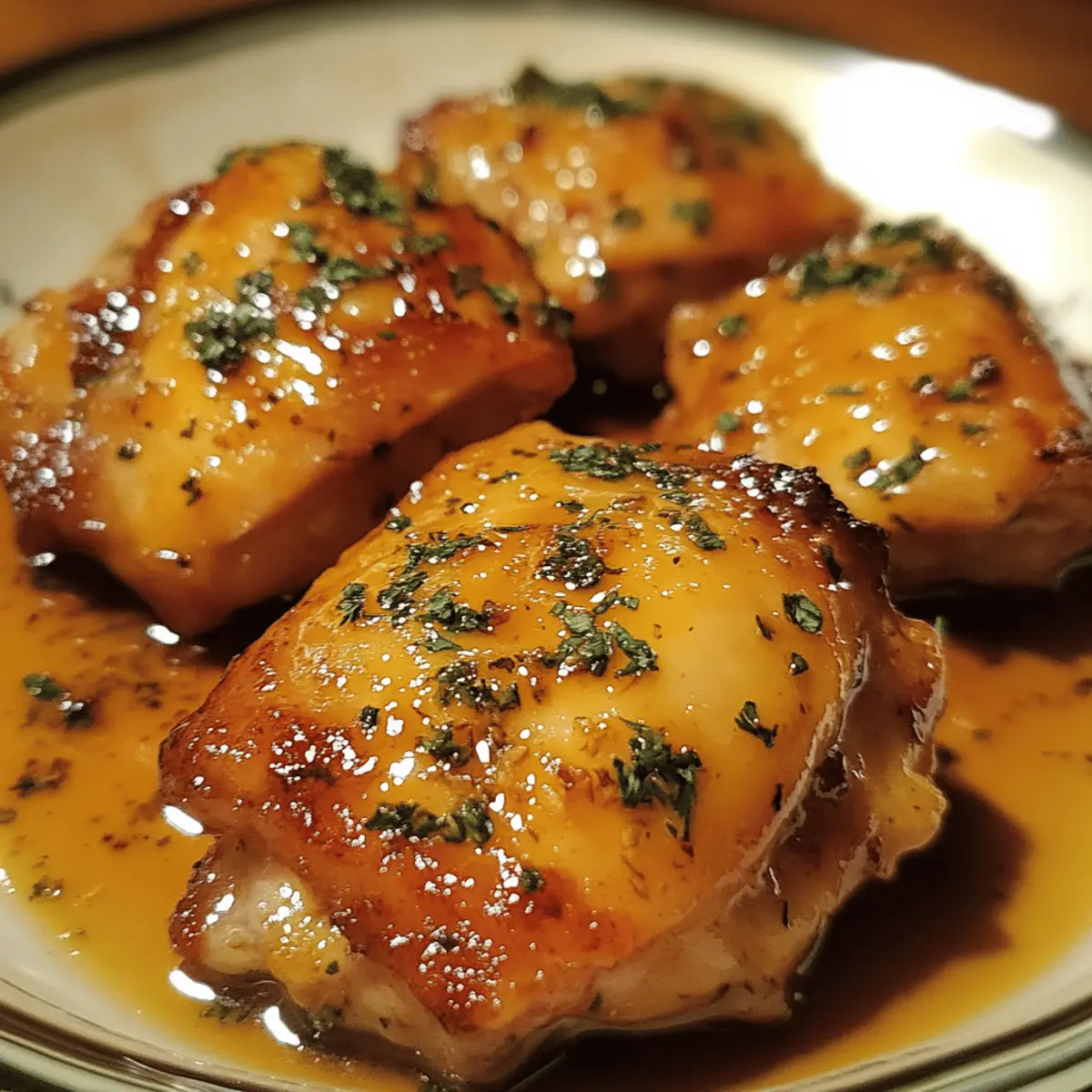 Easy Honey Ginger Chicken Thighs with Juicy, Bold Flavors - My Tasteful ...