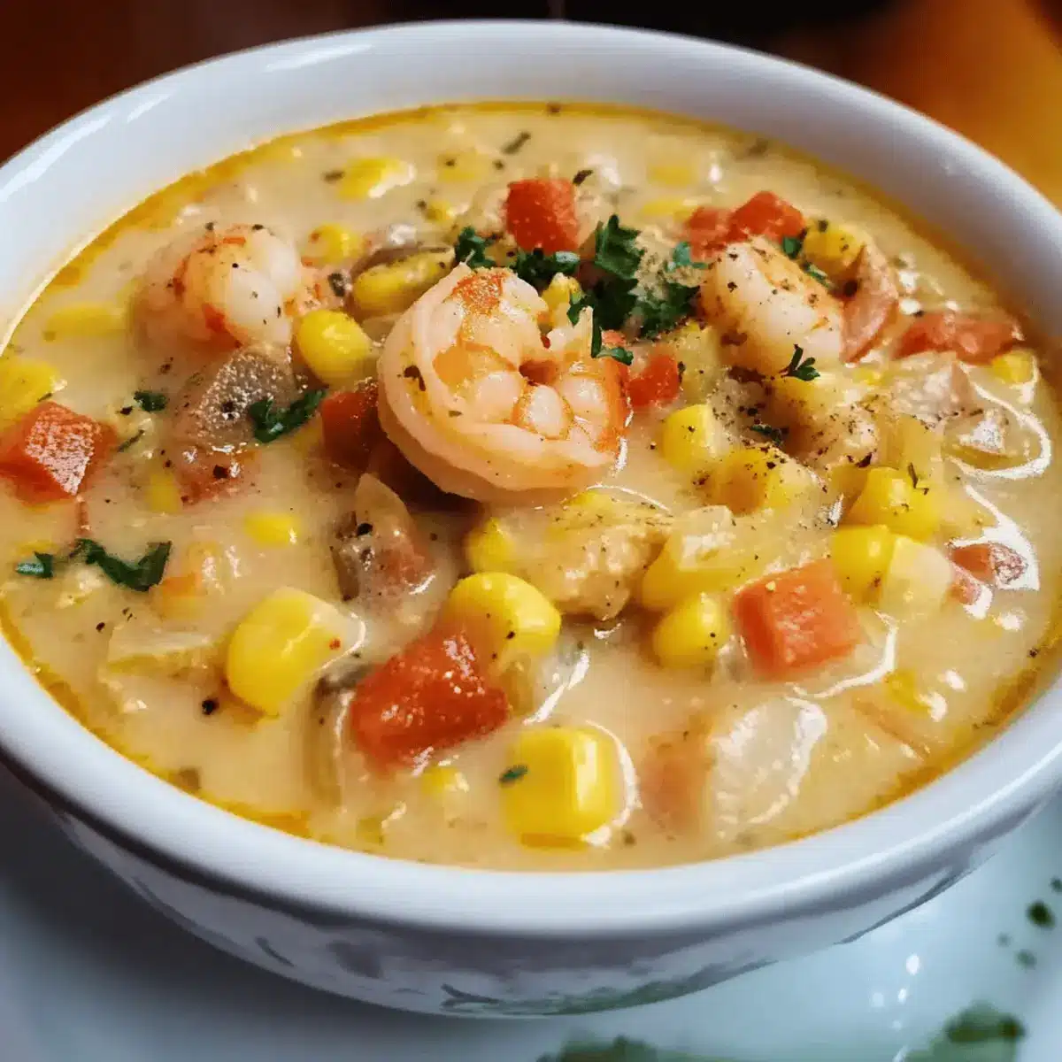 Easy Shrimp & Corn Chowder with Chipotle: Bold, Cozy Comfort - My Tasteful Recipes