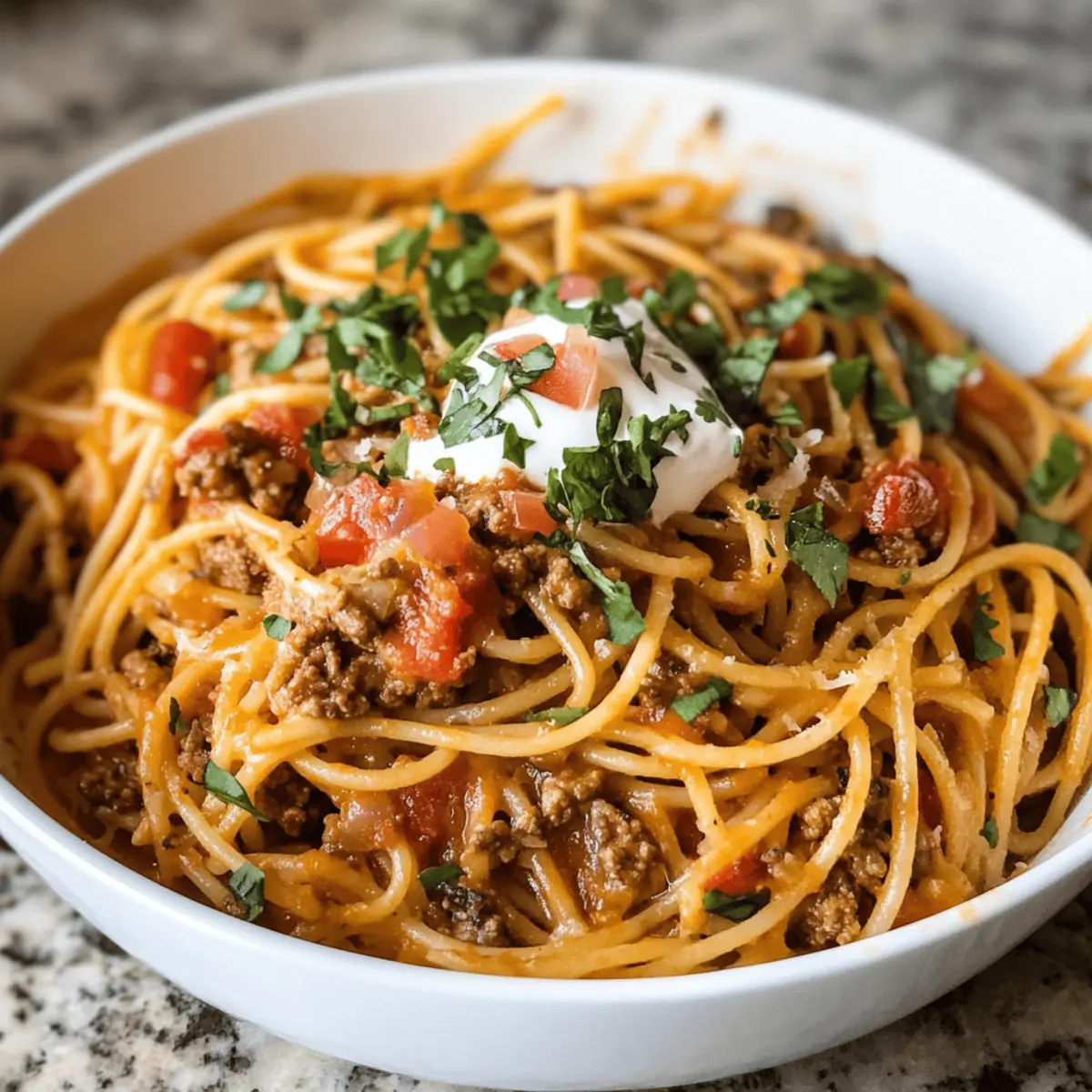 Easy Taco Spaghetti Recipe for a Bold, Flavor-Packed Dinner - My ...