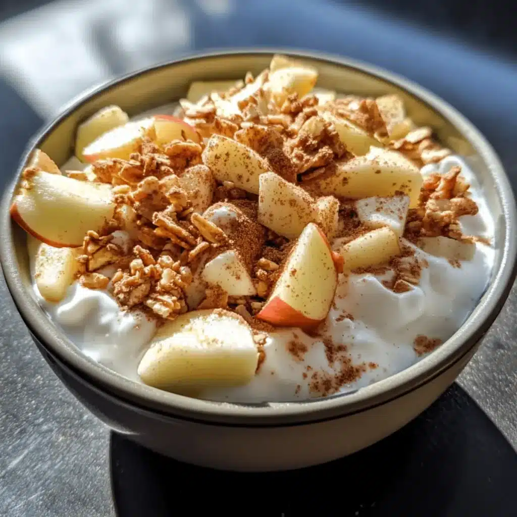 Best Apple Cinnamon Yogurt Bowl Recipe to Brighten Your Mornings - My ...