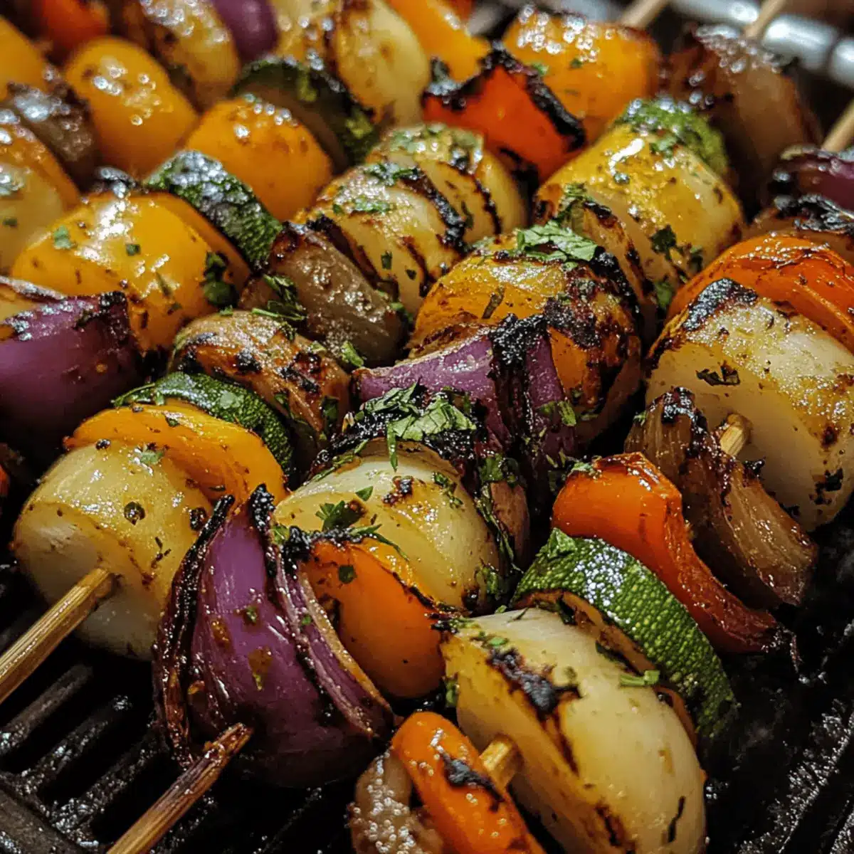 Easy Brazilian Grilled Vegetable Skewers with Bold, Smoky Flavors - My ...