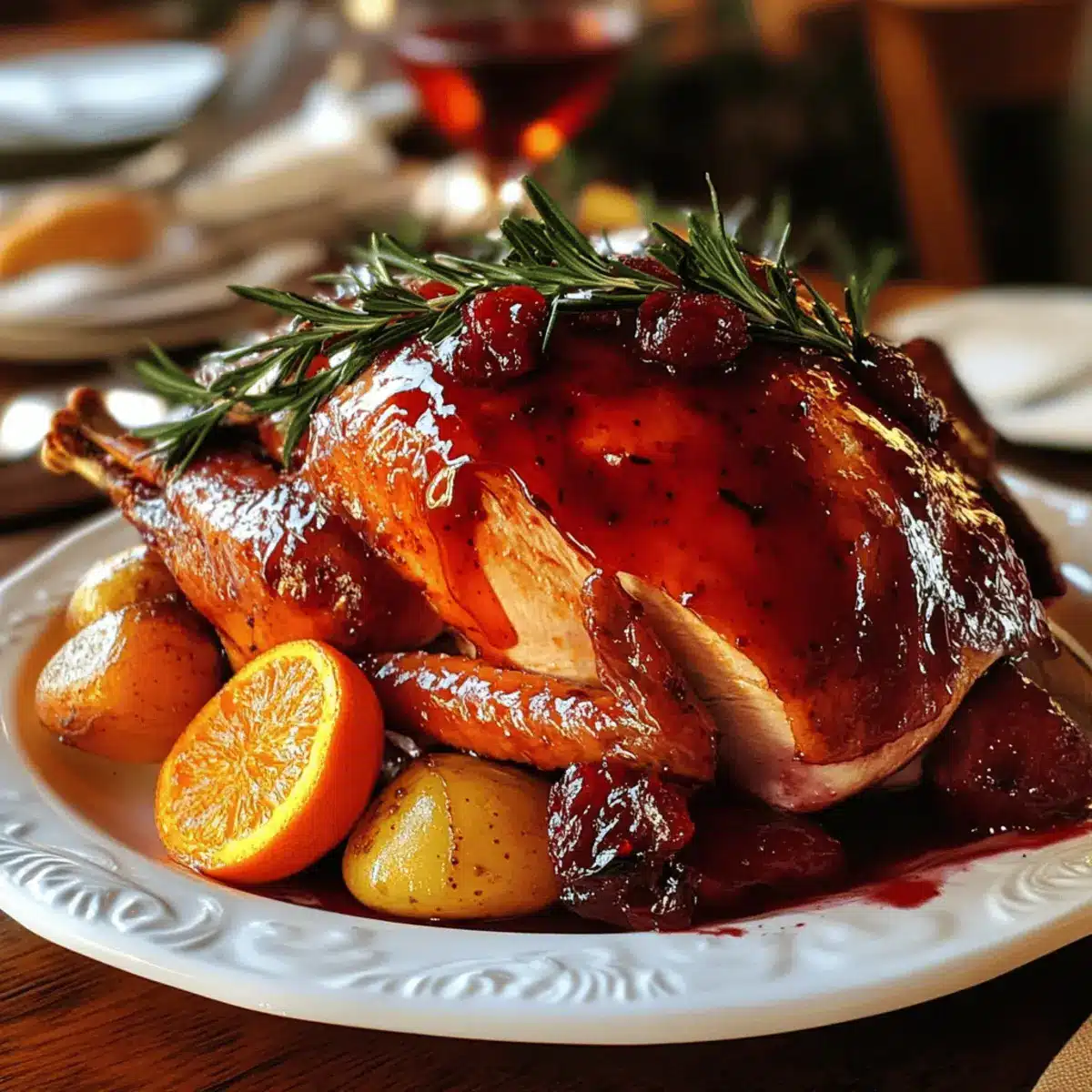 Easy Juicy Cranberry Orange Glazed Turkey That Wows Every Time - My ...