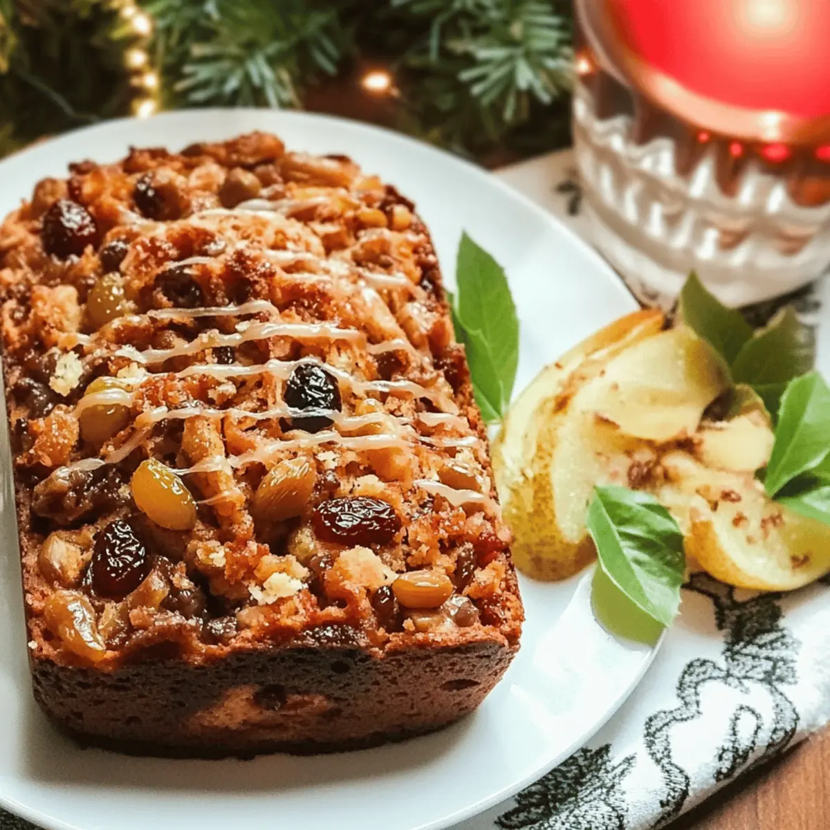 Irresistible Christmas Fruitcake Loaf Recipe to Brighten Your Holidays - My Tasteful Recipes