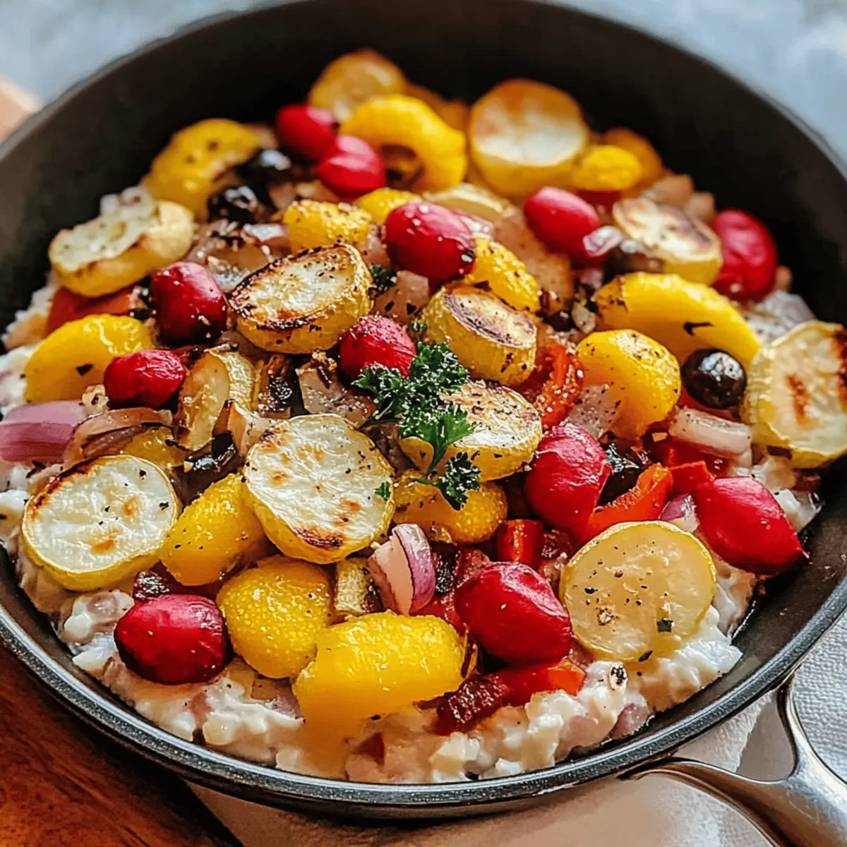 Easy Mediterranean Vegetable Skillet Recipe Bursting with Flavor - My ...