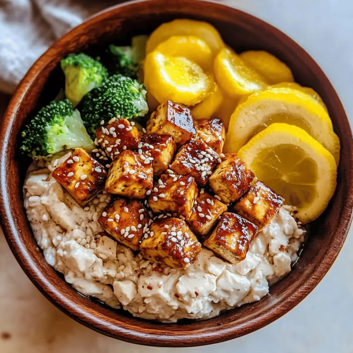 Easy Miso-Ginger Tofu Bowl with Bold, Savory Flavors - My Tasteful Recipes