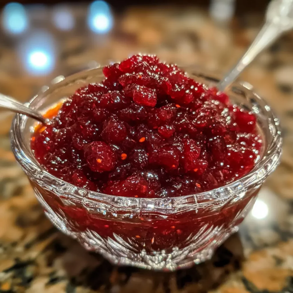 Easy Holiday Spiced Cranberry Relish with a Zesty Twist - My Tasteful ...