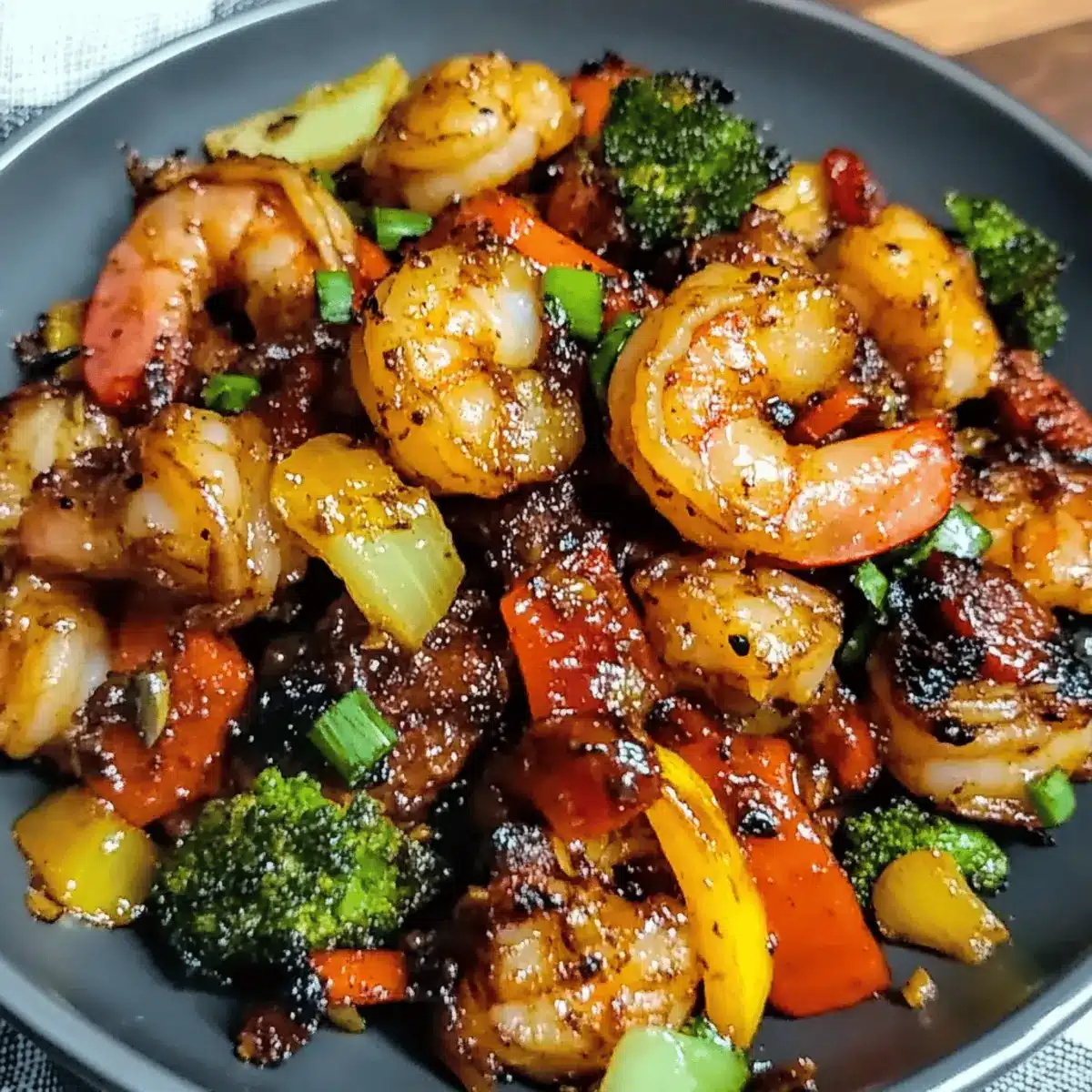 Easy Lemon Garlic Shrimp Stir-Fry with Bold, Zesty Flavor - My Tasteful ...