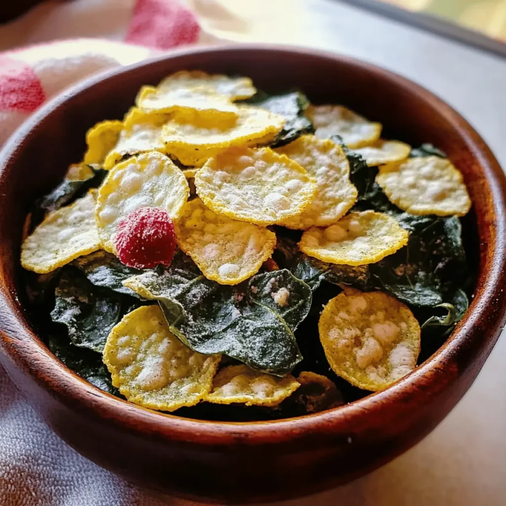 Best Crispy Spinach Chips Recipe You'll Crave Every Snack Time - My ...