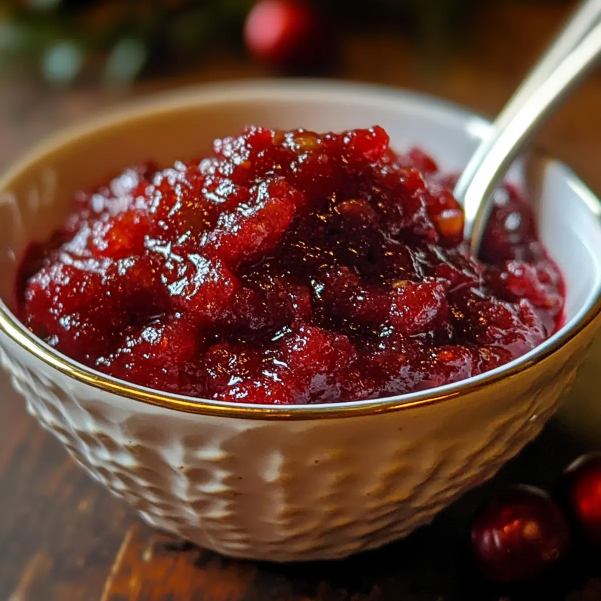 Easy Holiday Spiced Cranberry Relish with a Zesty Twist - My Tasteful ...