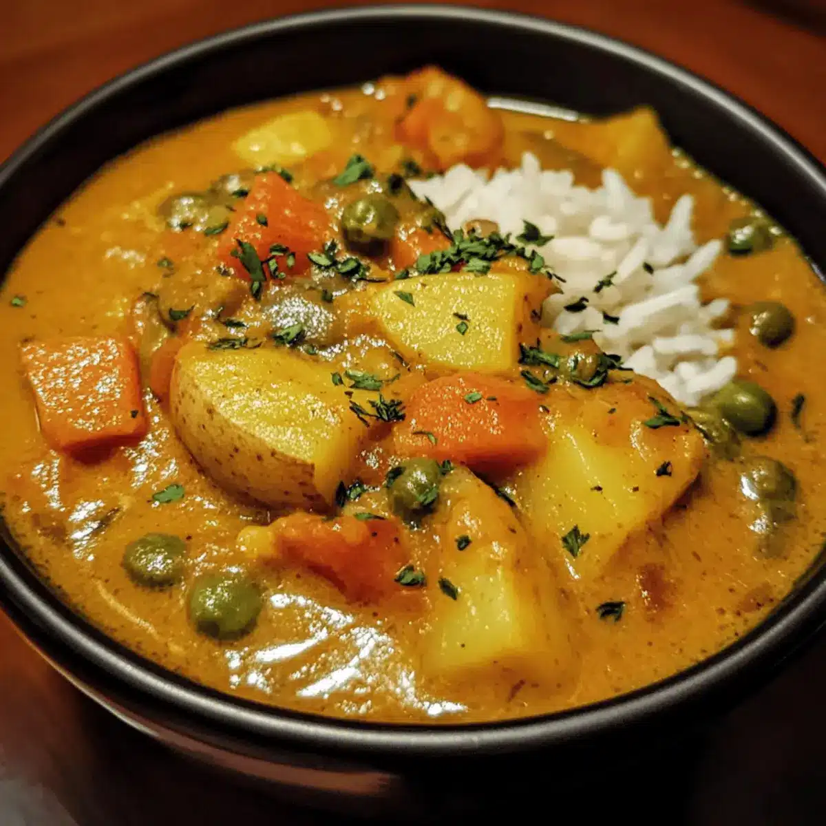 Easy Coconut Curry Potato Crockpot Stew with Bold, Comforting Flavors ...