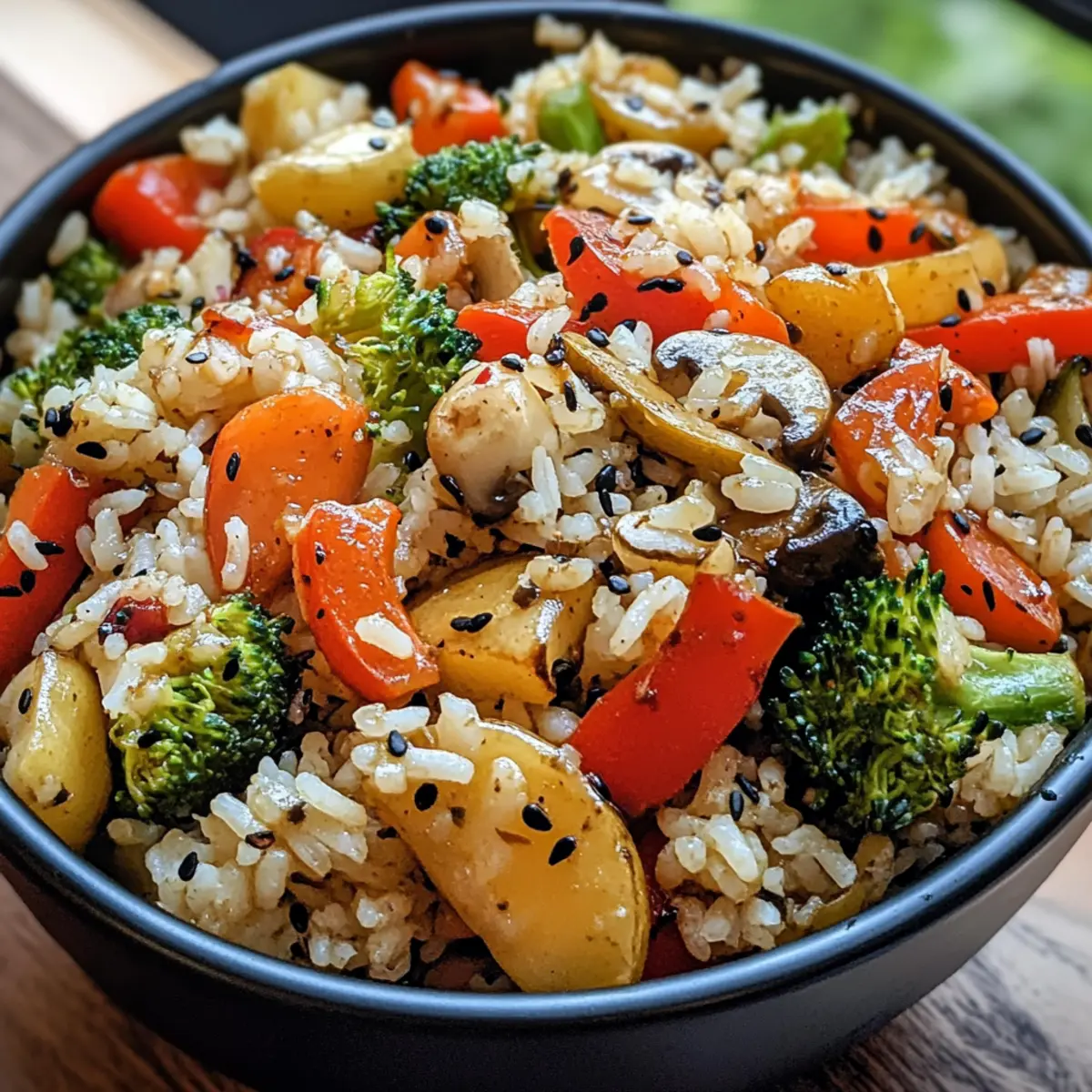 Easy One-Pot Vegetable Stir Fry with Rice That Bursts with Flavor - My ...