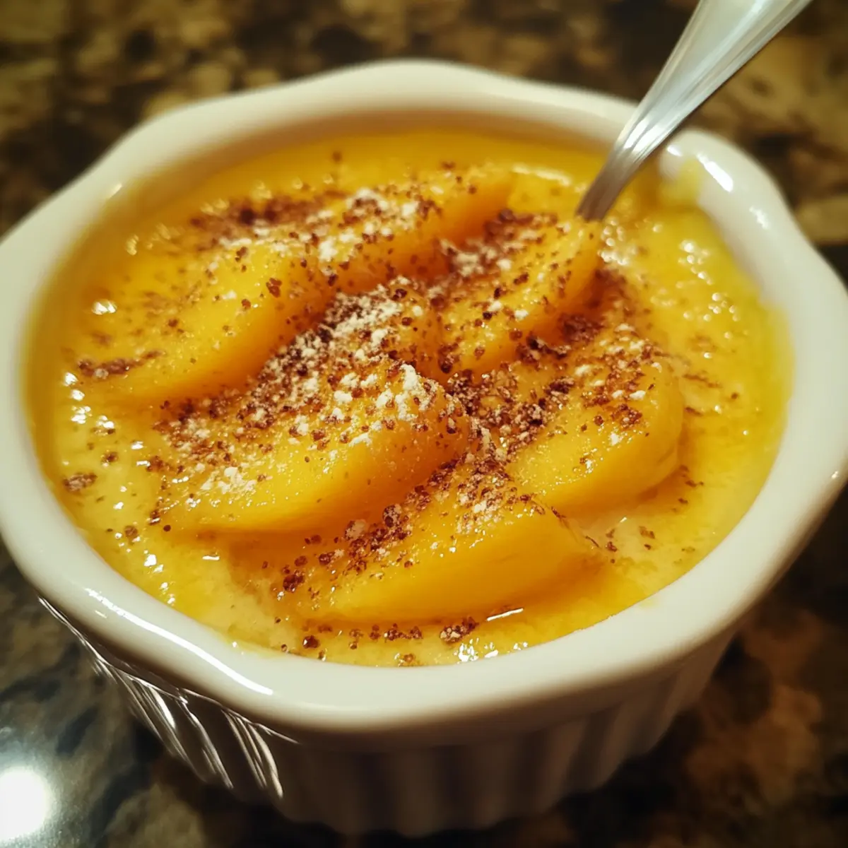 Easy Baked Peach Vanilla Custard Recipe for Irresistible Home Comfort ...