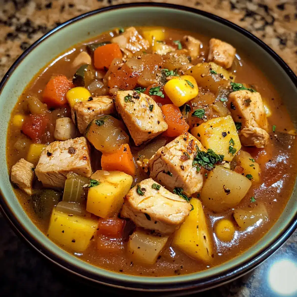 Easy Hearty Turkey Veggie Stew to Warm Your Soul Tonight - My Tasteful ...